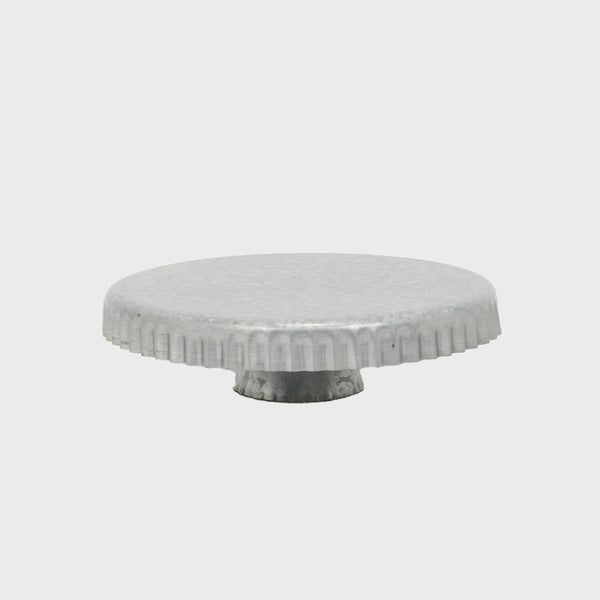 Galvanised Large Metal Cake Stand | Countertop Display