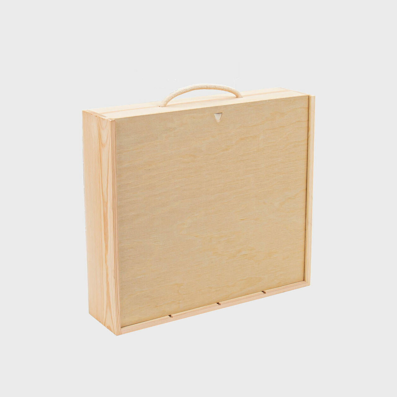 Four Bottle Sliding Lid Wooden Box | Wine Boxes