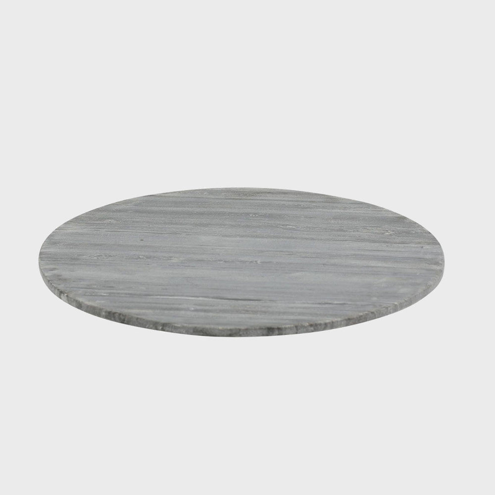 Matlock Round Dark Grey Marble Serving Board | Food Display ...