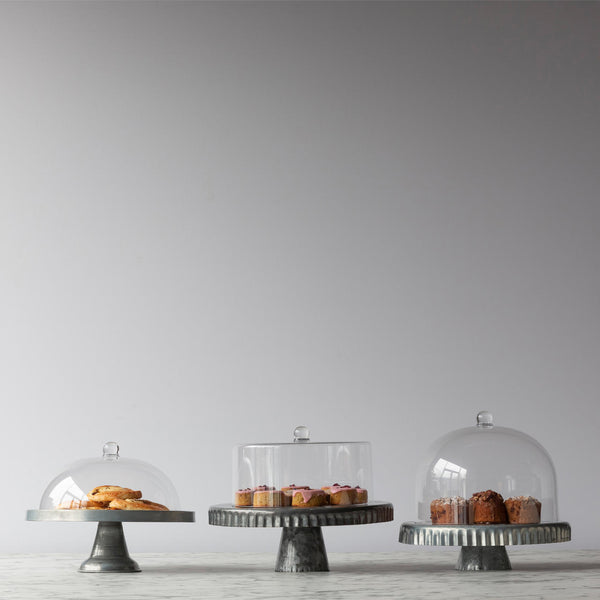 Galvanised Large Metal Cake Stand | Countertop Display