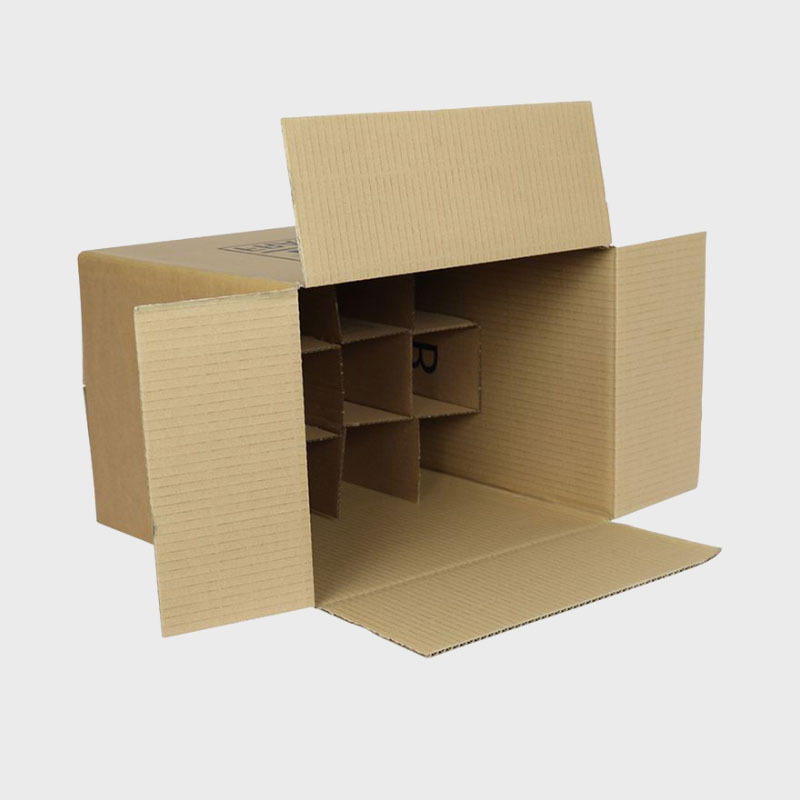 12 Bottle Repacking Case | Cardboard Bottle Boxes | Packaging